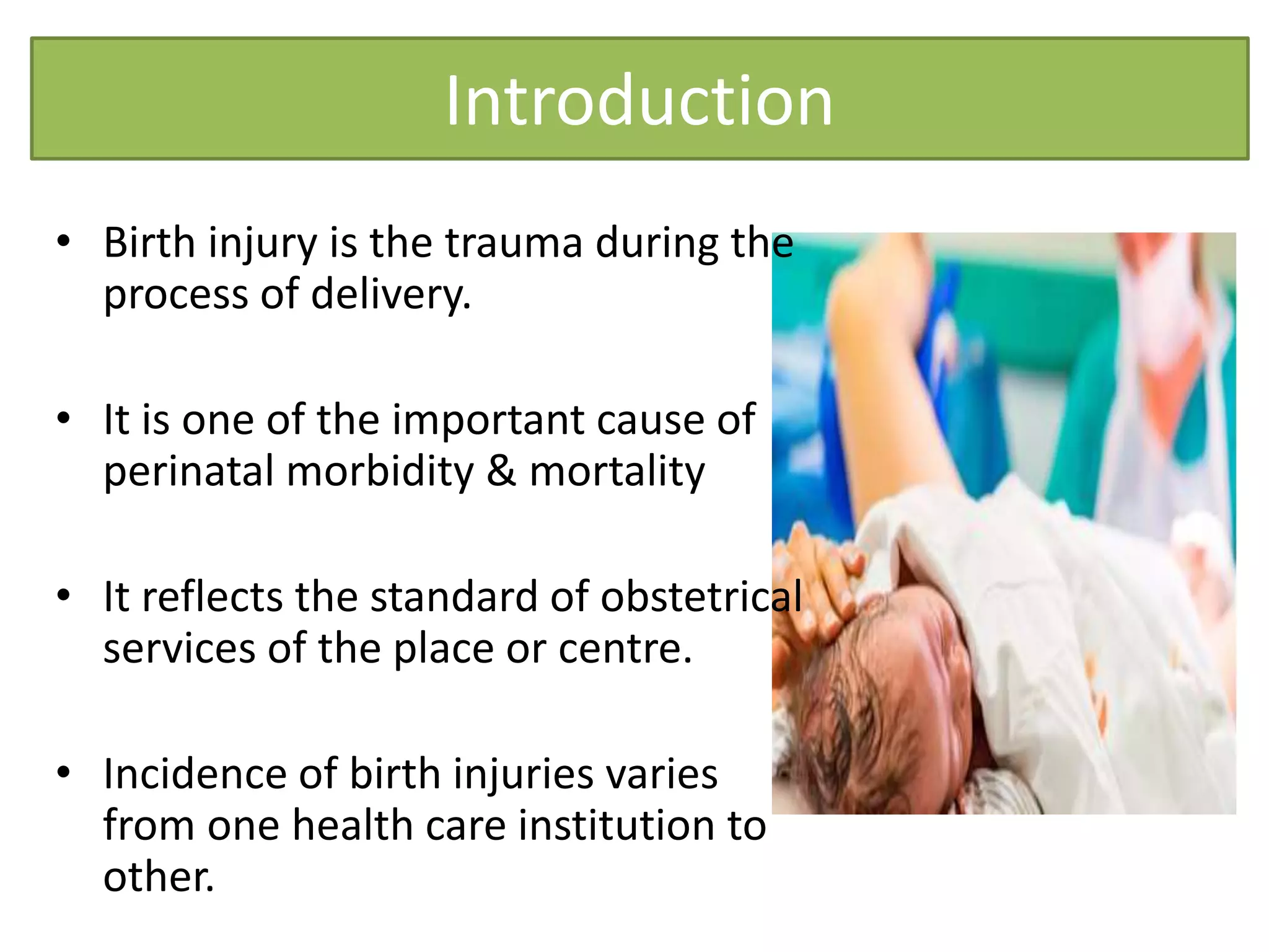Birth injury | PPTX