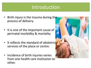 Birth injury | PPTX