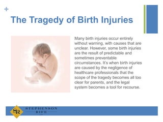 Birth Injuries | PPTX | Death, Injury, or Military Conflict | Sensitive ...