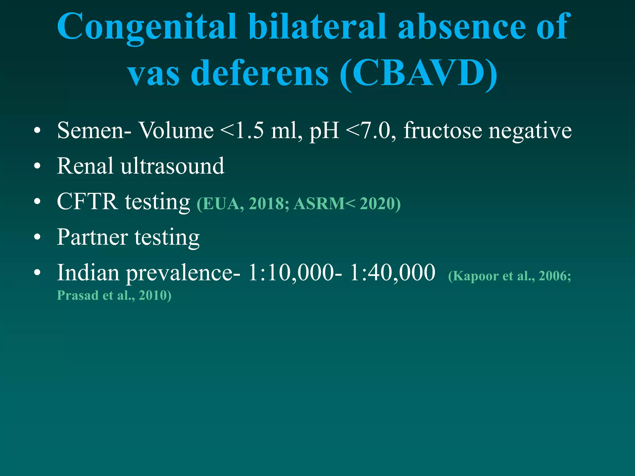 Male Infertility | PPTX