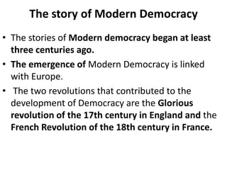 Birth of democracy | PPTX