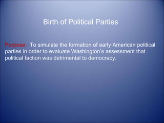 Birth of Political Parties | PPTX