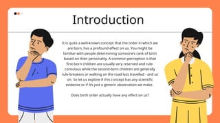 Birth Order Psychology: How Family Position Shapes Personality, and ...