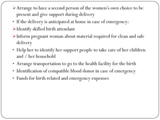 Birthpreparedness | PPTX