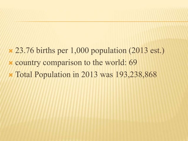 Birth rate, death rate, migration | PPTX