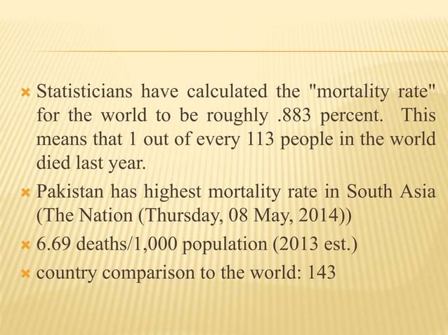 Birth rate, death rate, migration | PPTX