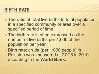 Birth Rate Definition