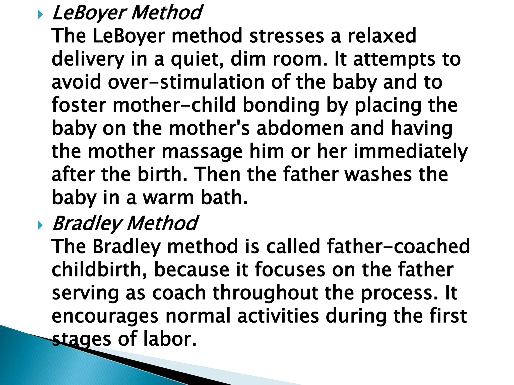 Choice of birth setting - obstetric and gynecological nursing | PPTX