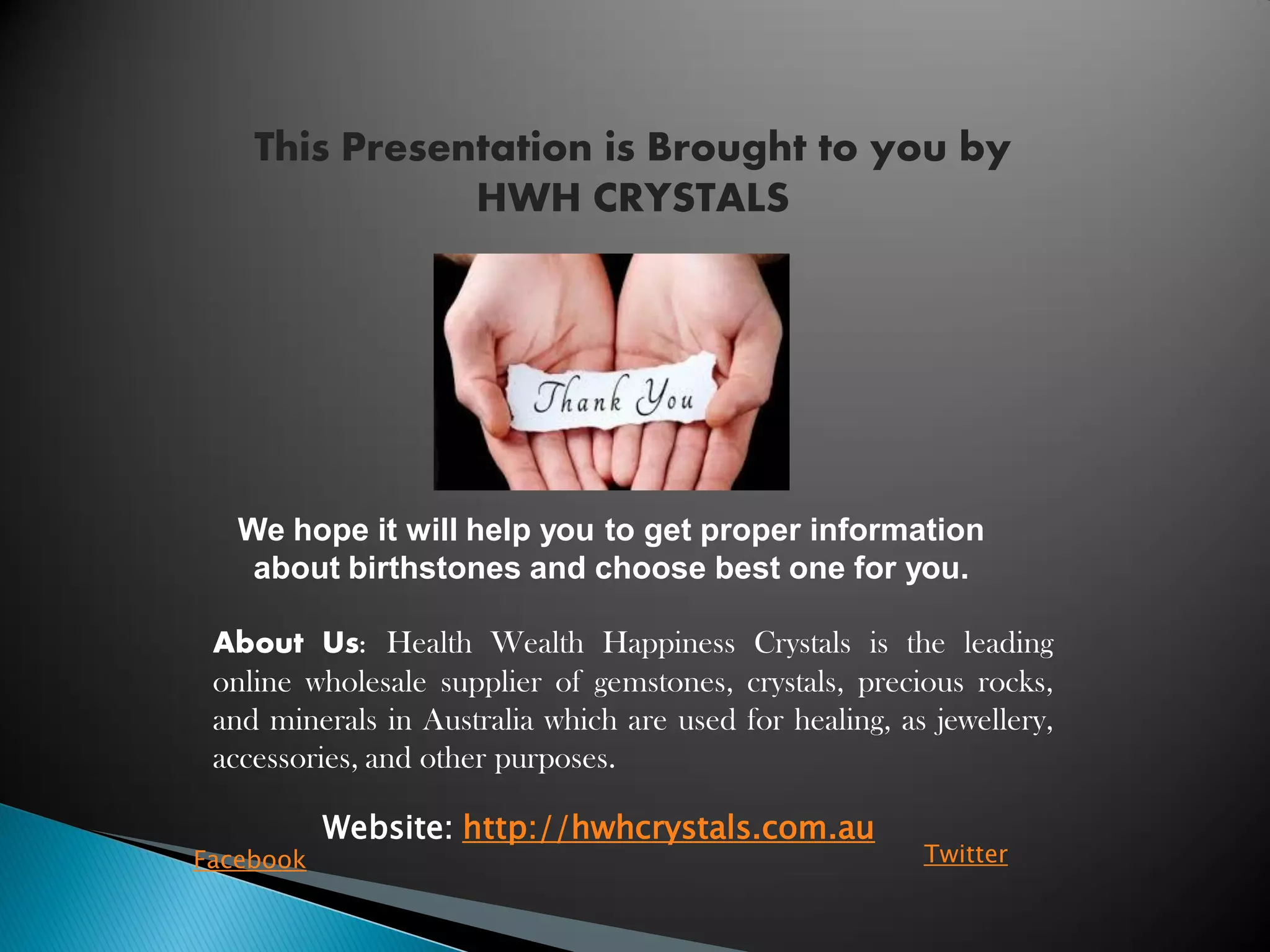 Birth stones and crystals | PDF