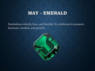 Birthstones By Month and Their Meanings.pptx