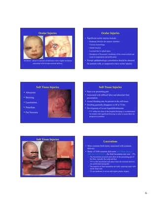 Birth Trauma Guidelines and management new | PDF