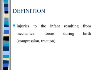 Birth trauma 2010 | PPT
