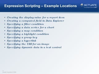 Birt Integration | PPT
