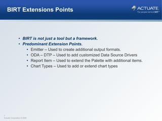 Birt Integration | PPT