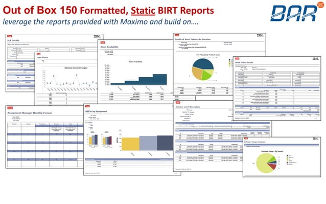 BIRT reporting for IBM maximo | PDF