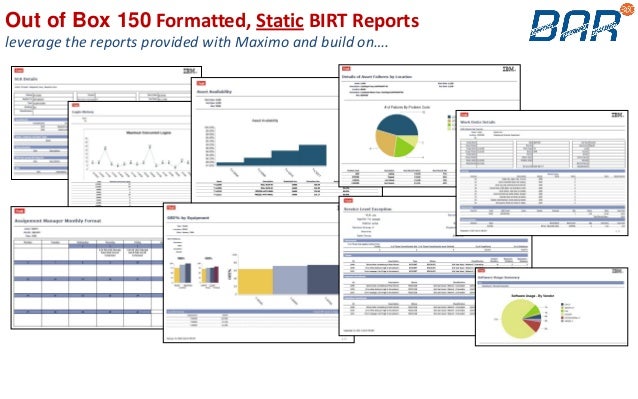 Birt Reporting For Ibm Maximo