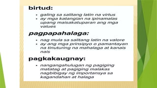 Values Education 7: Birtud at Pagpapahalaga.pptx