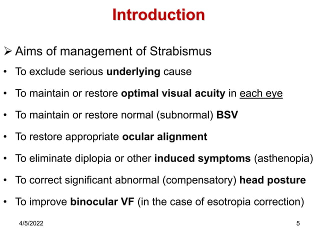 Refraction and optical management of strabismus patients | PPT | Eye ...