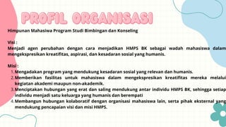 Analisis Angket Diagnosa Organisasi HMPS BK | PDF