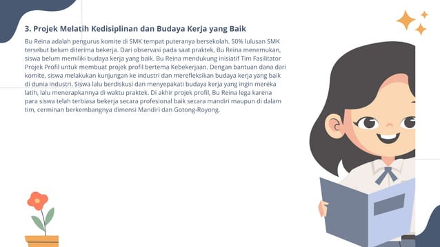 biru putih ilustrasi penguantan p5 pancasila kurikulum merdeka ...