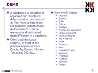 BIS06 Physical Database Models | PPT