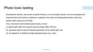 Dermatological testing as perBISpecification.pptx