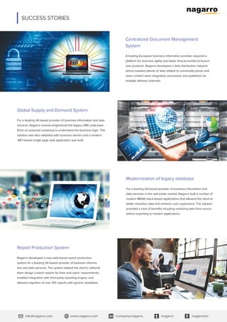 Modernizing Business Information Services | PDF