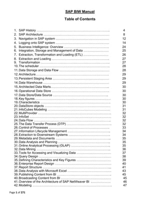 Bi sample sap learn book | PDF