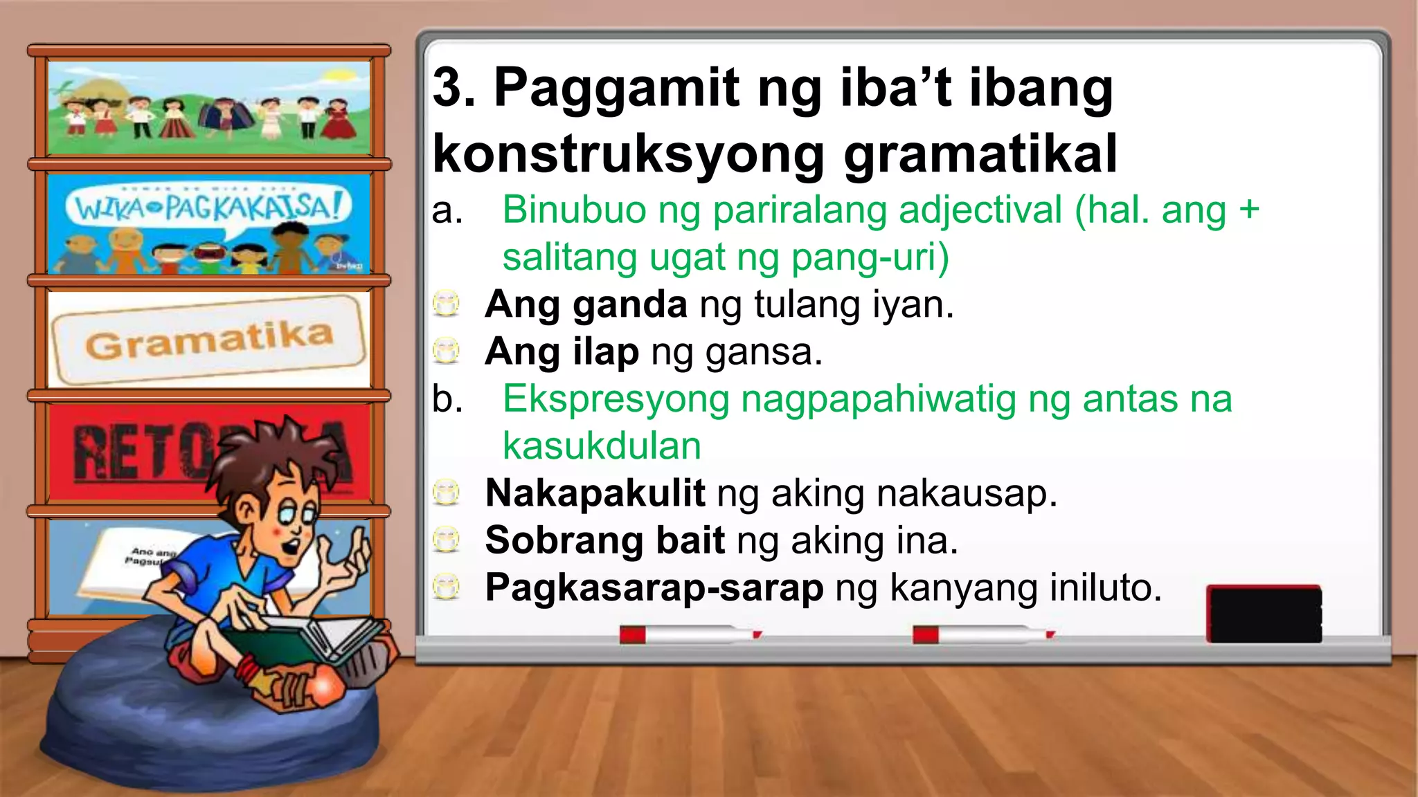 BISA NG PAGGAMIT NG MGA SALITANG NAGPAPAHAYAG NG DAMDAMIN.pptx