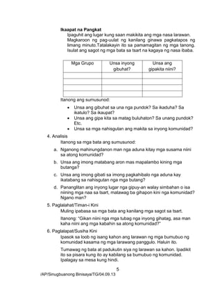 Bisaya araling panlipunan grade 2 | PDF