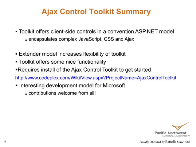 jQuery vs AJAX Control Toolkit | PPT