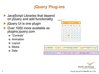 jQuery vs AJAX Control Toolkit | PPTX
