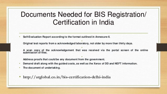 Bis certification india | PPT