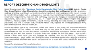 Detailed Project Report on Setting up a Biscuit and Cookie ...