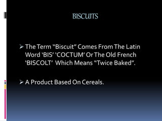 Biscuit factory | PPTX