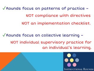 Instructional Rounds Overview | PPTX
