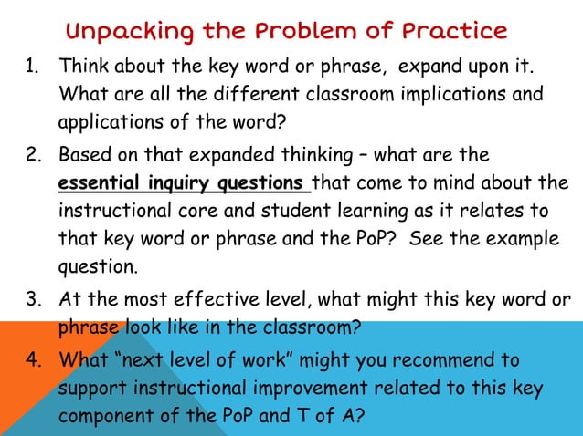 Instructional Rounds Overview | PPTX | Educational Assessment | Education