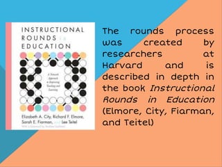 Instructional Rounds Overview | PPTX