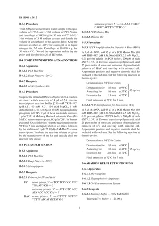 BIS Drinking Water Specification | PDF