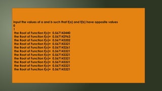 Presentation on the bisection method.pptx