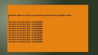 Presentation on the bisection method.pptx
