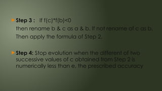 Presentation on the bisection method.pptx