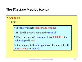 BIsection method maths linear and .pptx