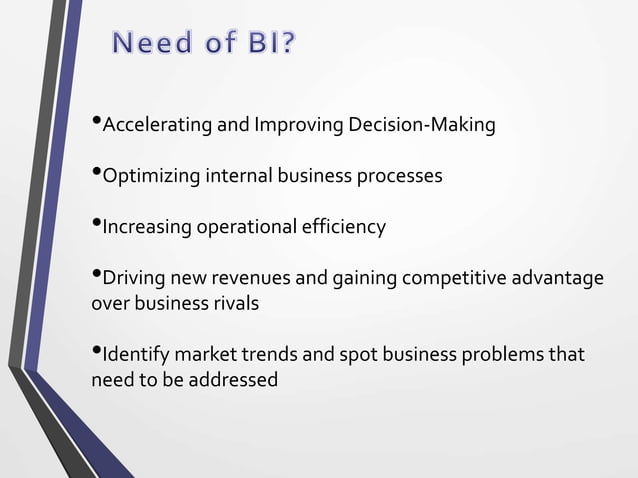 Presentation on Business Intelligence (BI) | PPTX | Computer Software ...