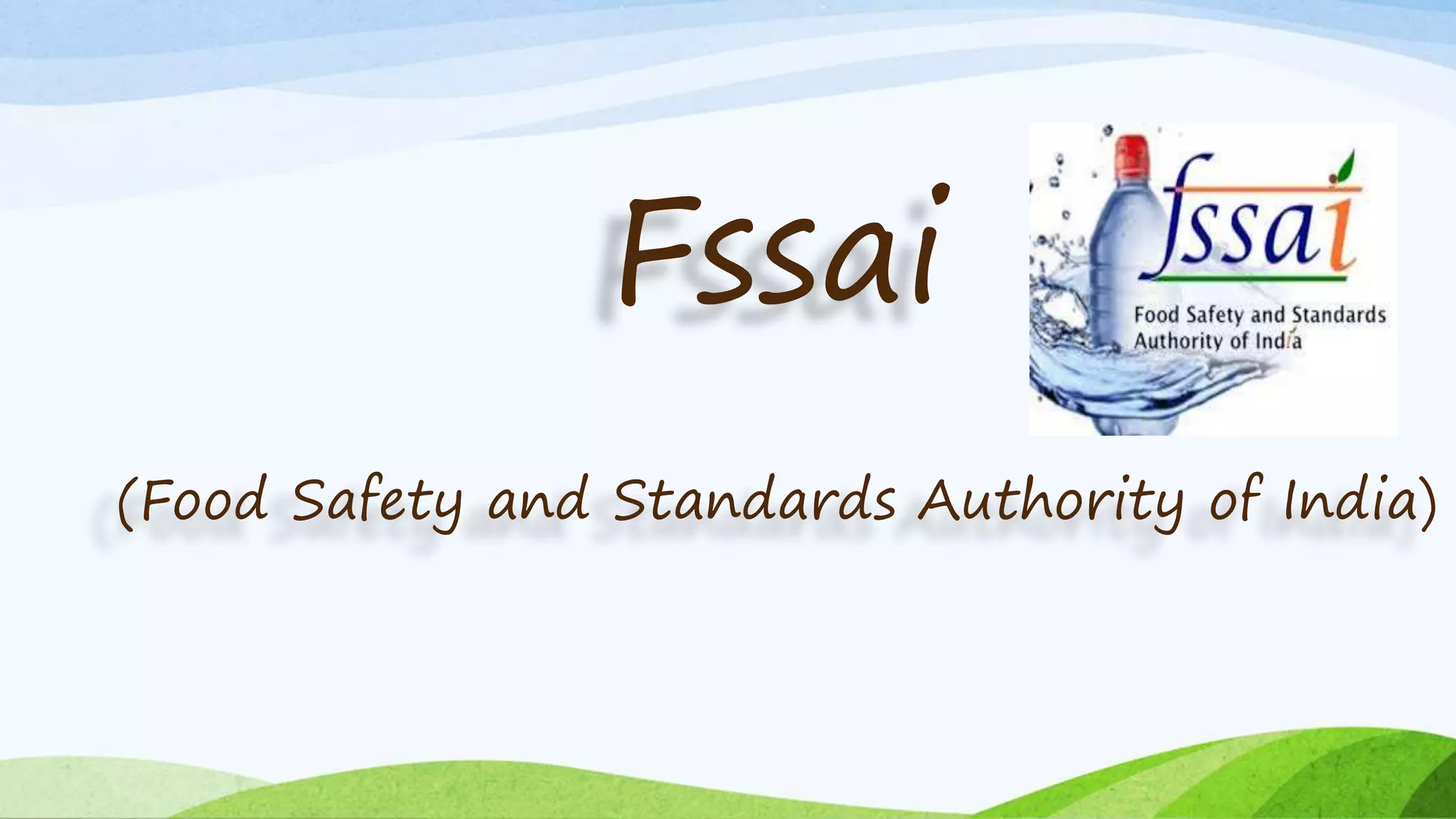 Bis ,fssai and iso certification | PPTX