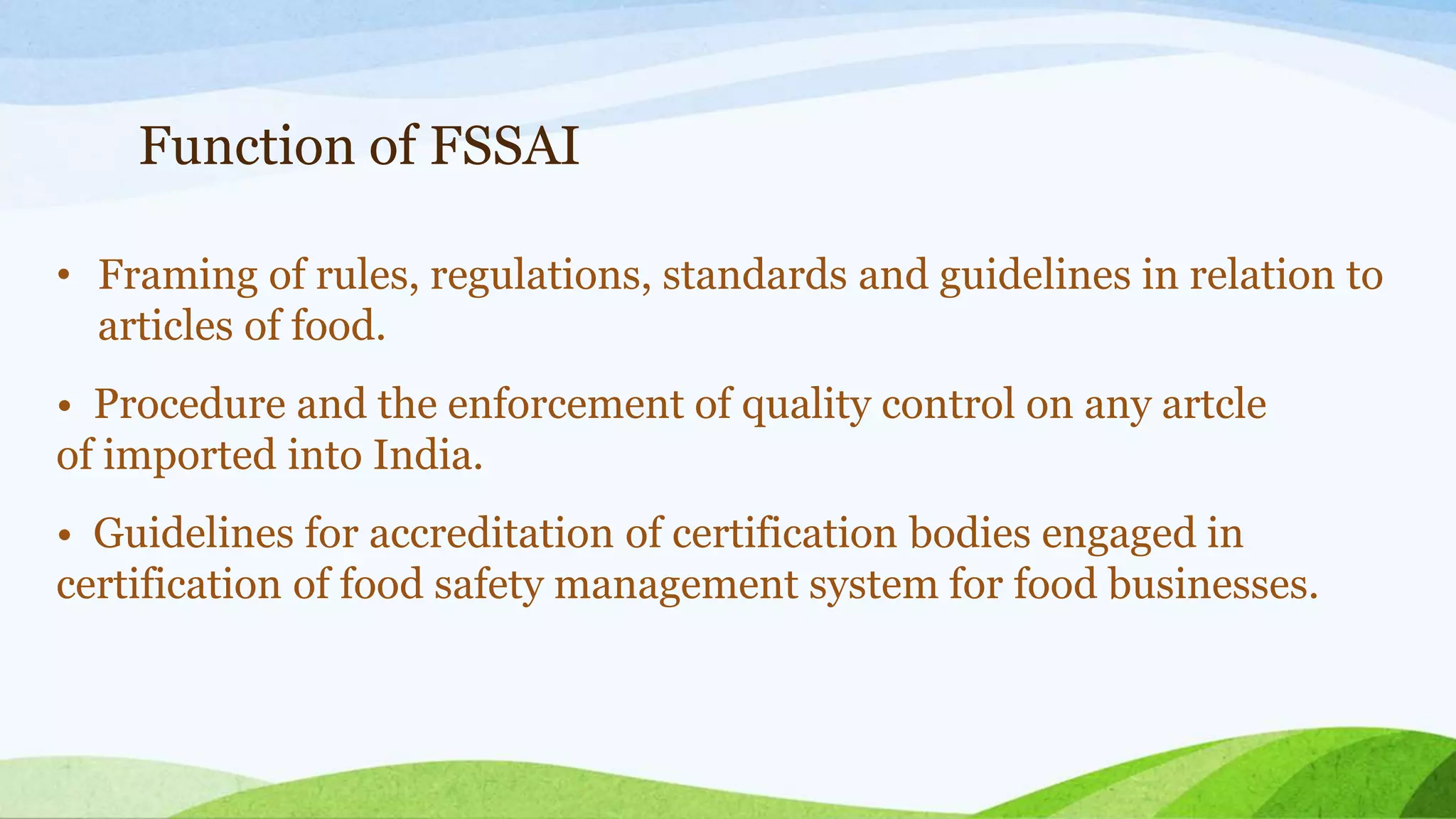 Bis ,fssai and iso certification | PPTX