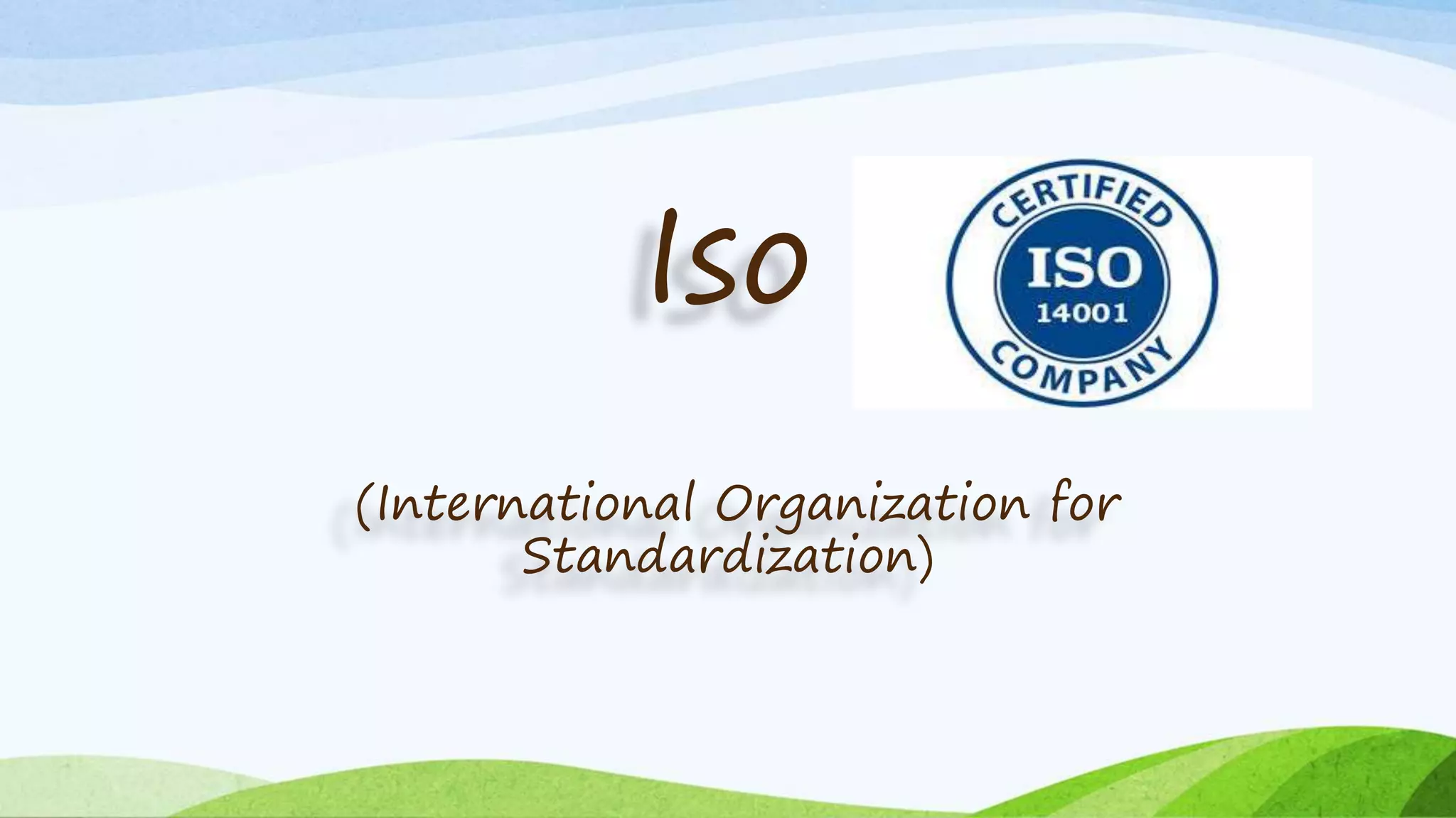 Bis ,fssai and iso certification | PPTX