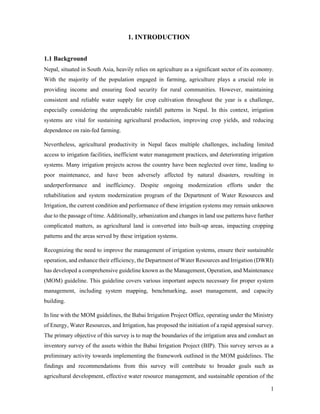 Irrigation Area Boundary Mapping and Asset Inventory Survey of Eastern ...