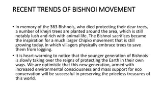Bishnoi movement | PPTX