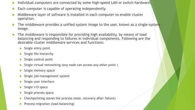 Cluster Computing Ppt 5585